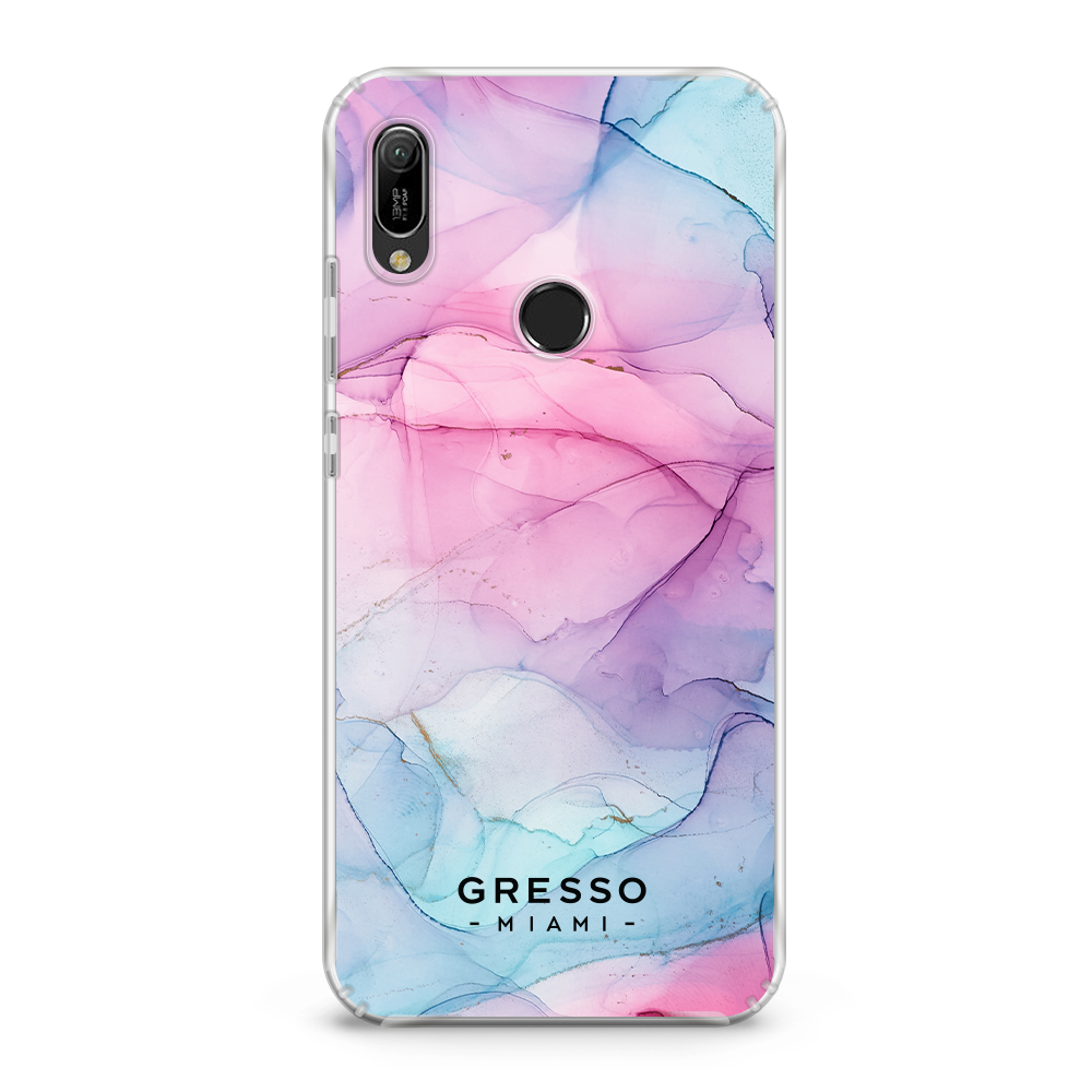 Противоударный чехол для Huawei Y6. Коллекция "Skyfall". Модель "Cashmere".